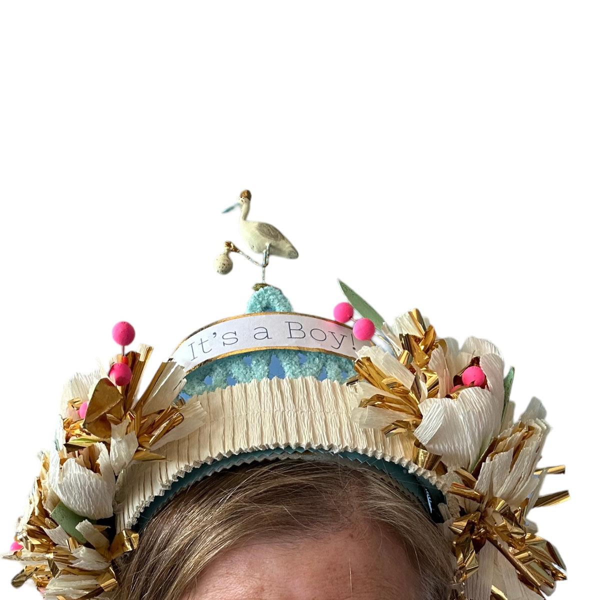 Party Crown - It's a Boy | Handmade from Tricia Lowenfield Shop
